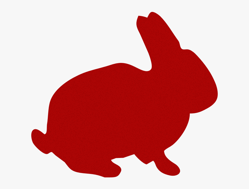 Rabbit Silhouette Clipart , Png Download - Rabbit Silhouette ...