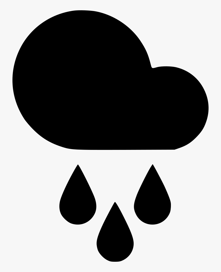 Sprinkle Cloud Rain - Heart, HD Png Download , Transparent Png Image ...