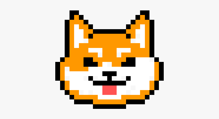 Shiba Inu Pixel Art, HD Png Download , Transparent Png Image - PNGitem