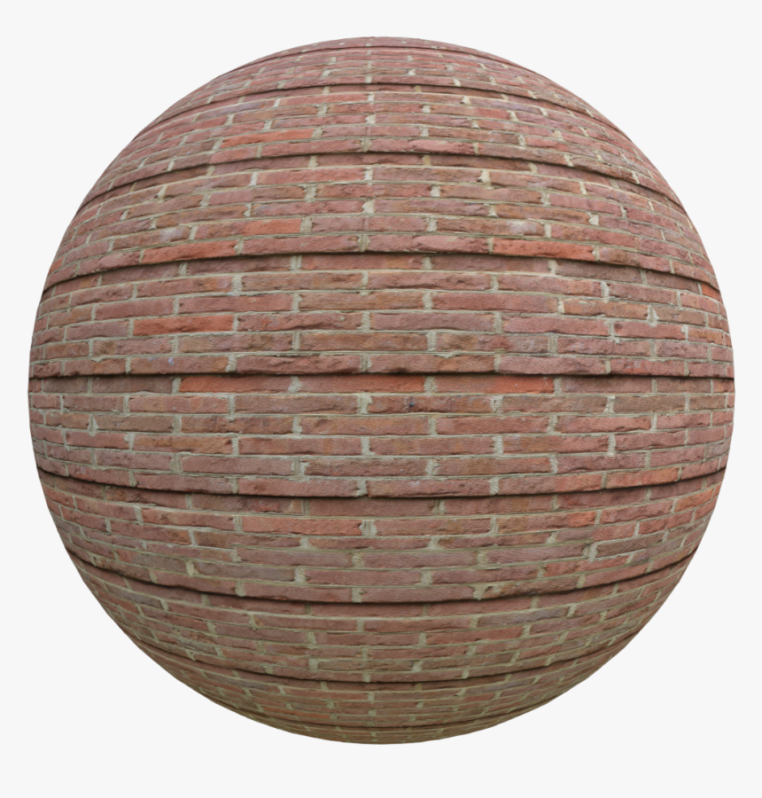 Levelled Red Brick Texture - Circle, HD Png Download , Transparent Png ...