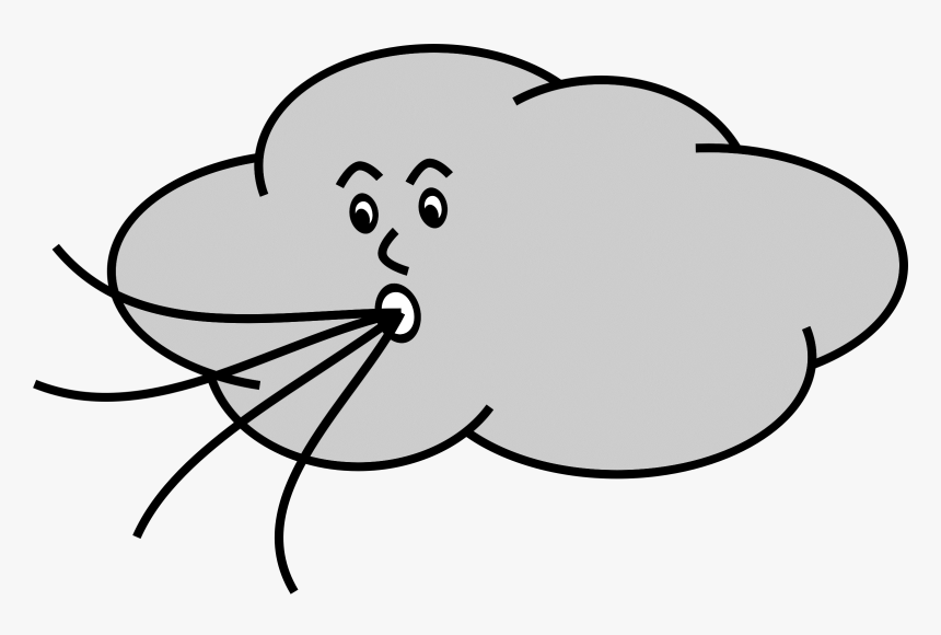 Cold Wind Cliparts - Cartoon Wind Blowing Gif, HD Png Download ...