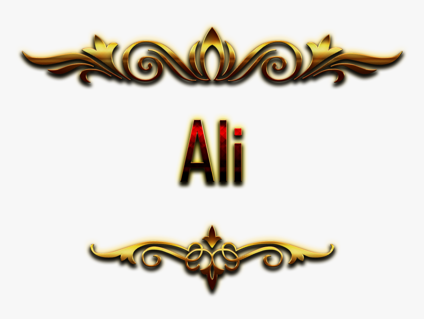 Ali Decorative Name Png - Harsh Name, Transparent Png , Transparent Png ...
