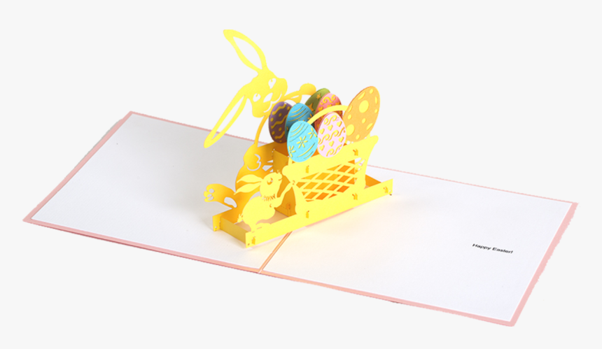 Bunny Pop Up Easter Cards, HD Png Download , Transparent Png Image ...