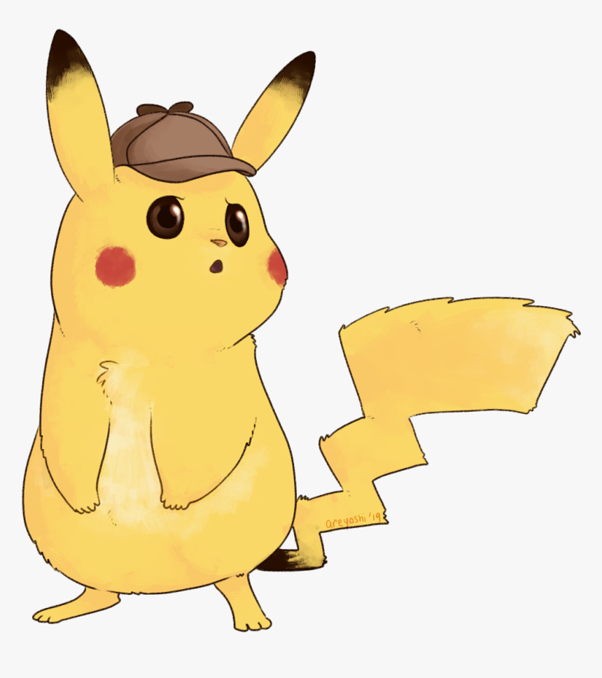 Detective Pikachu - Cartoon, HD Png Download , Transparent Png Image ...