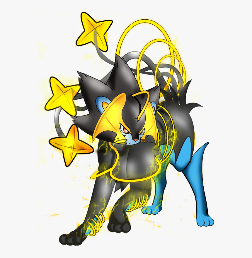 Mega Luxray , Png Download - Luxray, Transparent Png , Transparent Png Image - PNGitem