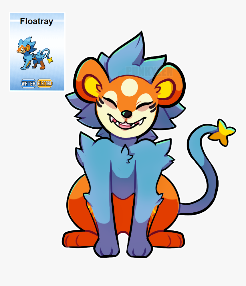 Floatzel Pokemon Fan Art, HD Png Download , Transparent Png Image - PNGitem