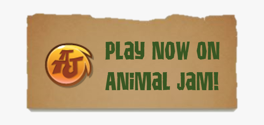 Play Now On Animal Jam - Sign, HD Png Download , Transparent Png Image ...