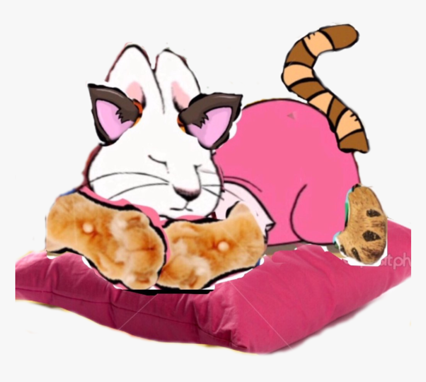 Png Library Cat Ruby Sleeping On Her By Sloanvandoren - Cartoon Cat ...