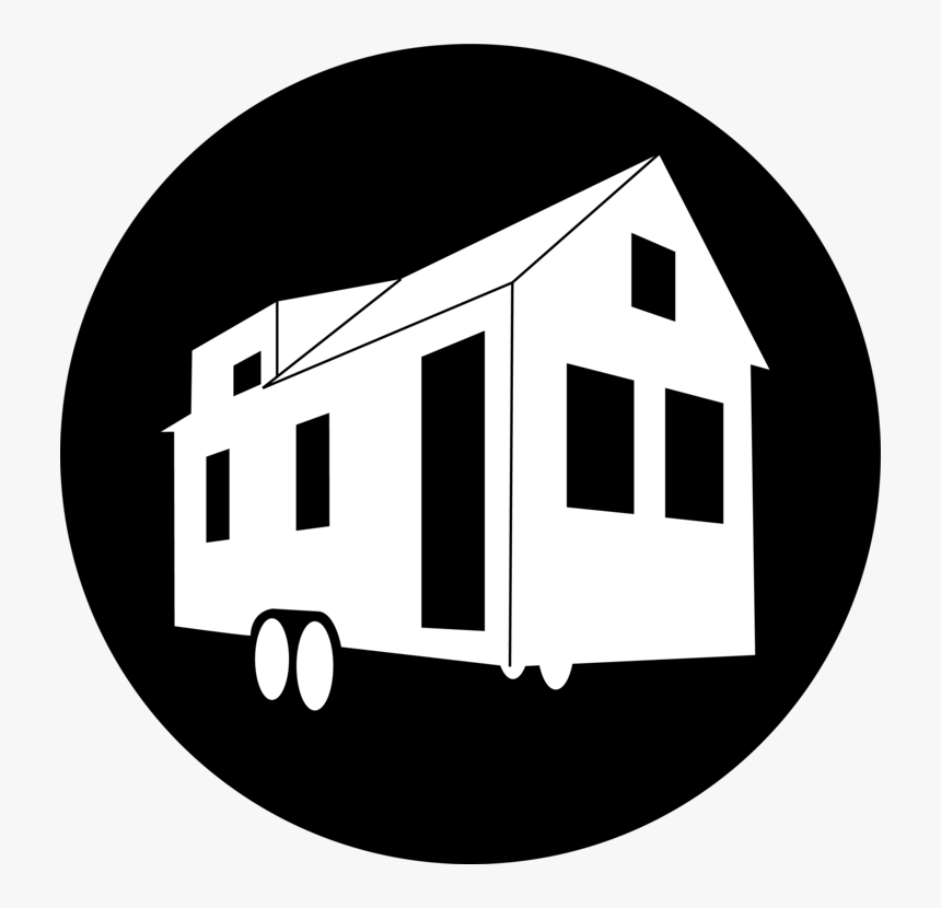 Tiny House Clipart Clip Art Black And White The Tiny - Logo Tiny House ...