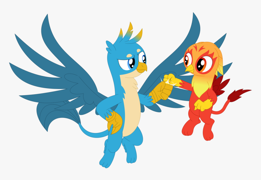 Porygon2z, Fist Bump, Gallus, Griffon, Male, Oc, Oc, HD Png Download ...