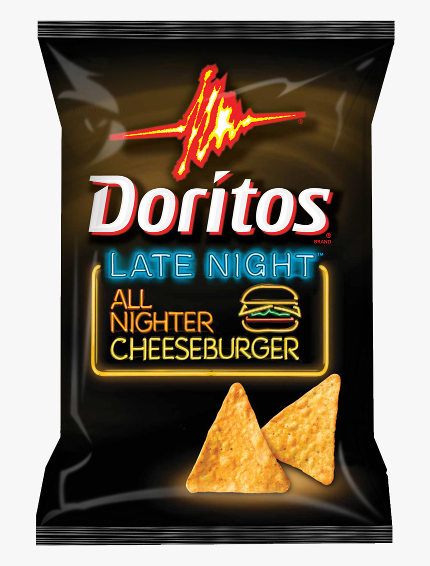 20 Doritos - Late Night Cheeseburger Doritos, HD Png Download ...