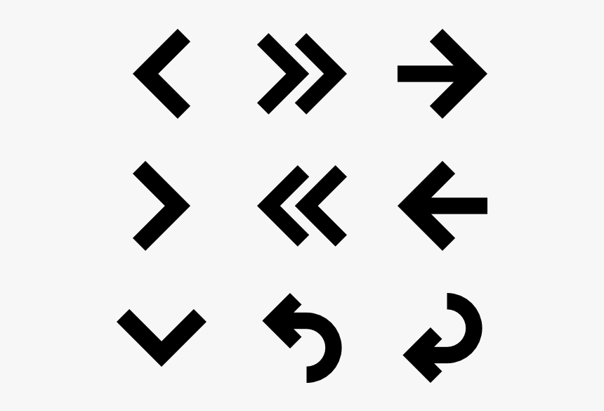 Arrow Icons, HD Png Download , Transparent Png Image - PNGitem