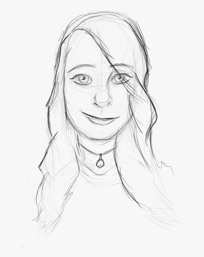 Emily Line - Sketch, HD Png Download , Transparent Png Image - PNGitem