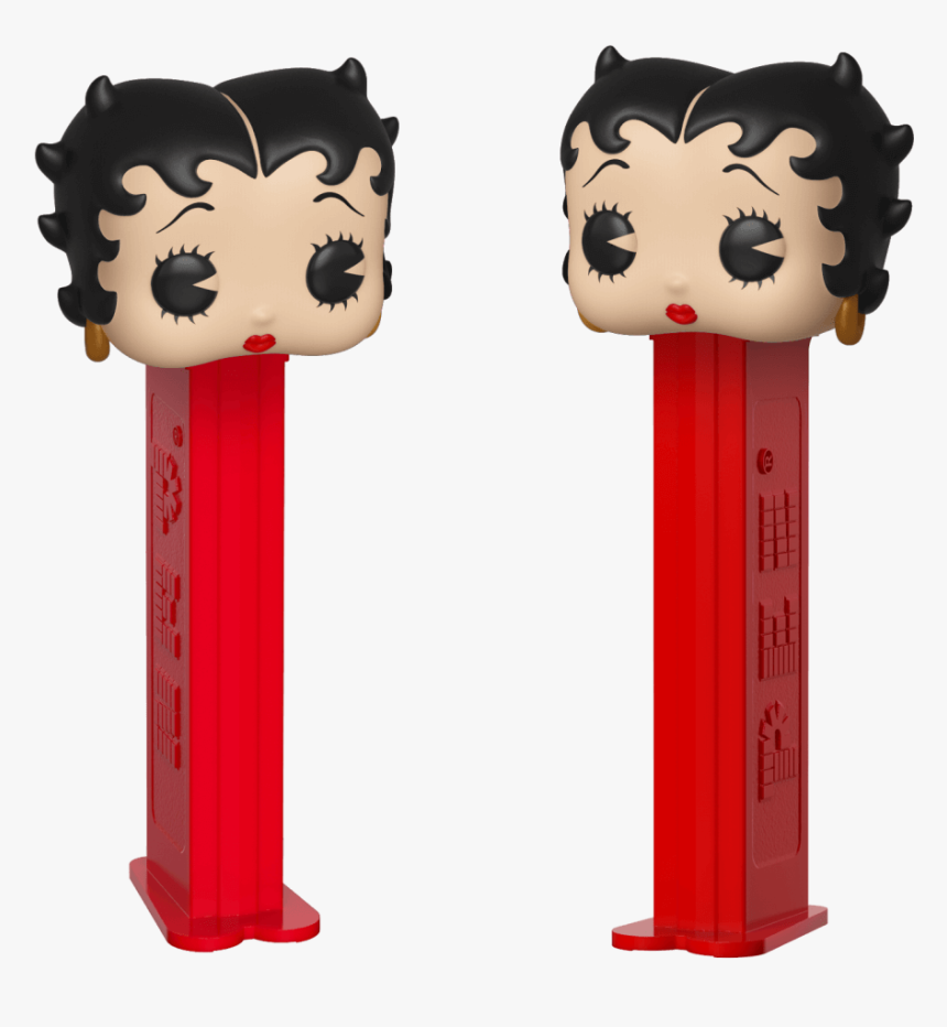 Betty Boop Classic Betty Pop Pez - Pop Pez Betty Boop, HD Png Download ...