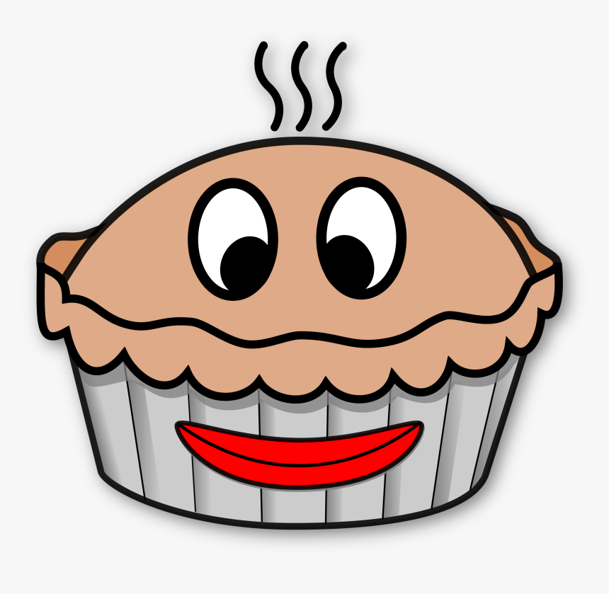 Pie Face Cartoon , Png Download - Smiling Pie Face Clipart Transparent ...