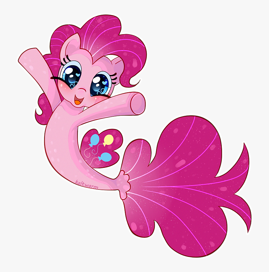 Merpony Pinkie Pie - My Little Pony Merpony, HD Png Download ...