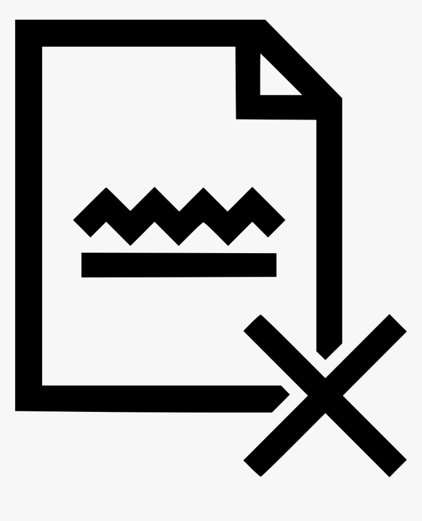 Page Wrong Cancel Paper Edit - Wrong Information Icon Icon, HD Png ...