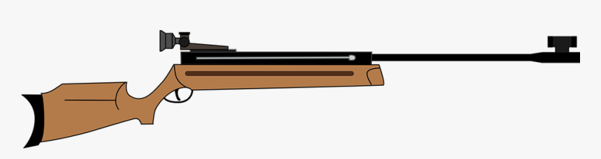 Airgun, Gun, Rifle, Shooting, Weapon, Sports - Air Rifle Clip Art Png ...