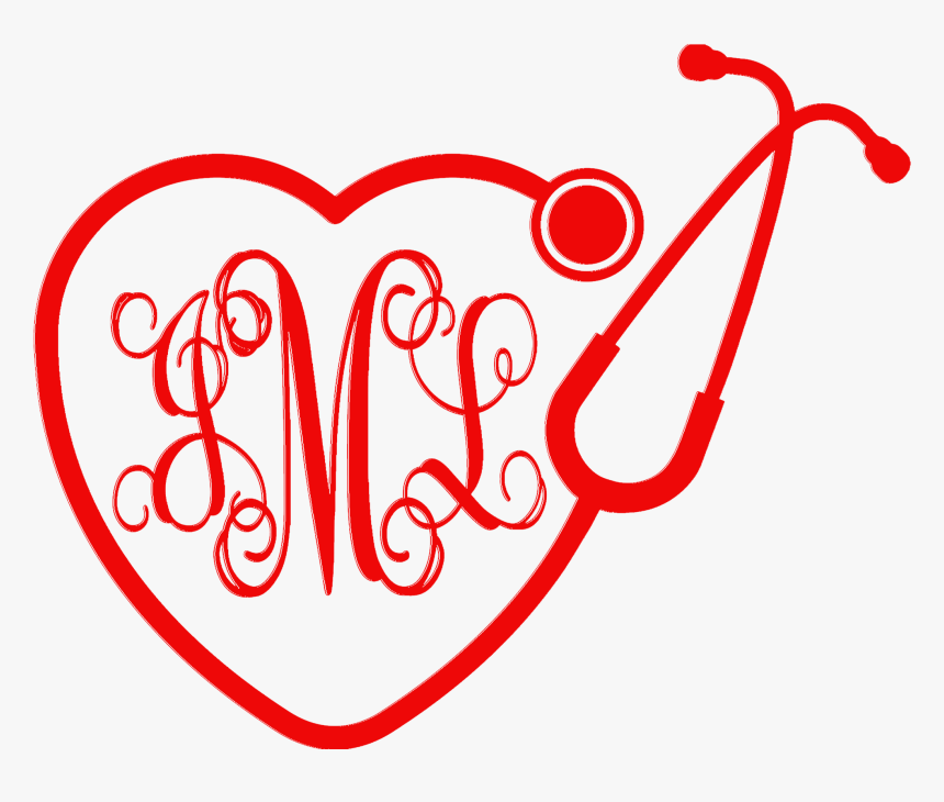 Stethoscope Monogram, HD Png Download , Transparent Png Image - PNGitem