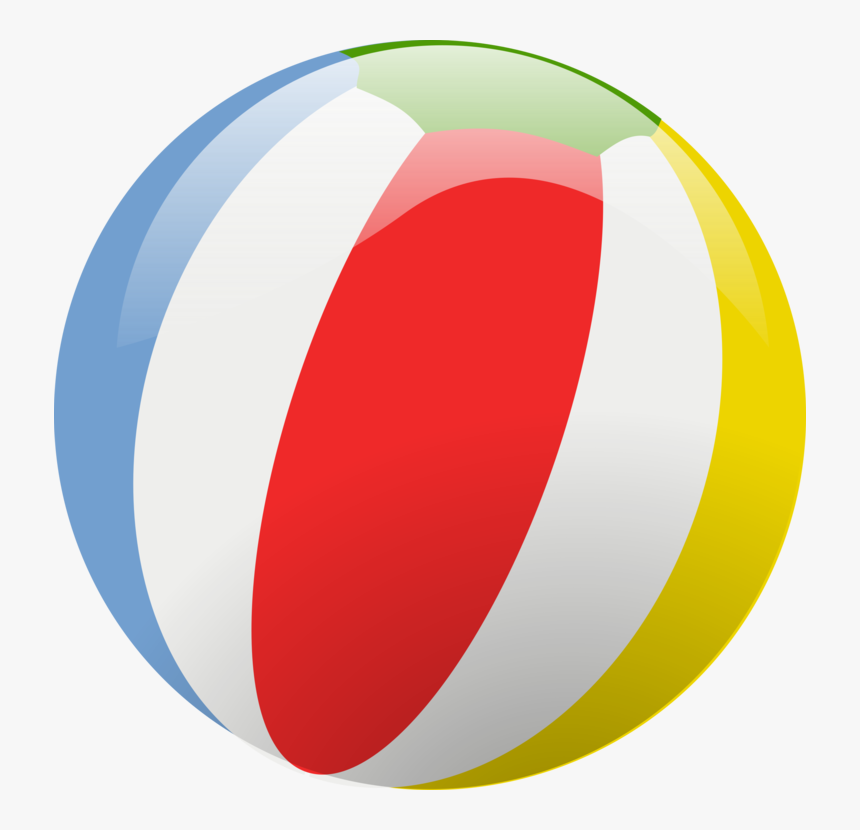 Ball,football,volleyball - Beach Ball No Background, HD Png Download ...