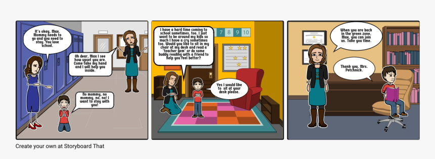Conflict In School Cartoon, HD Png Download , Transparent Png Image ...