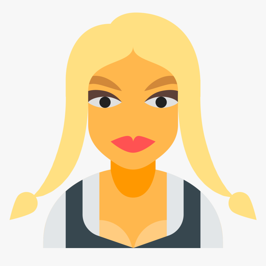 Transparent Girl Icon Png - Illustration, Png Download , Transparent ...