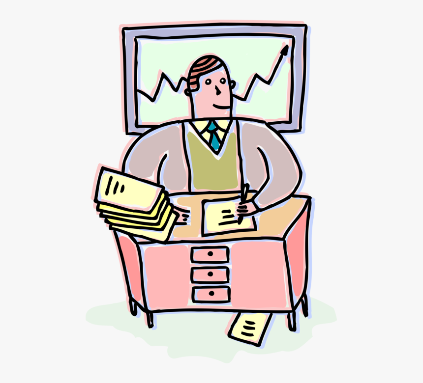 Vector Office Paperwork, HD Png Download , Transparent Png Image - PNGitem