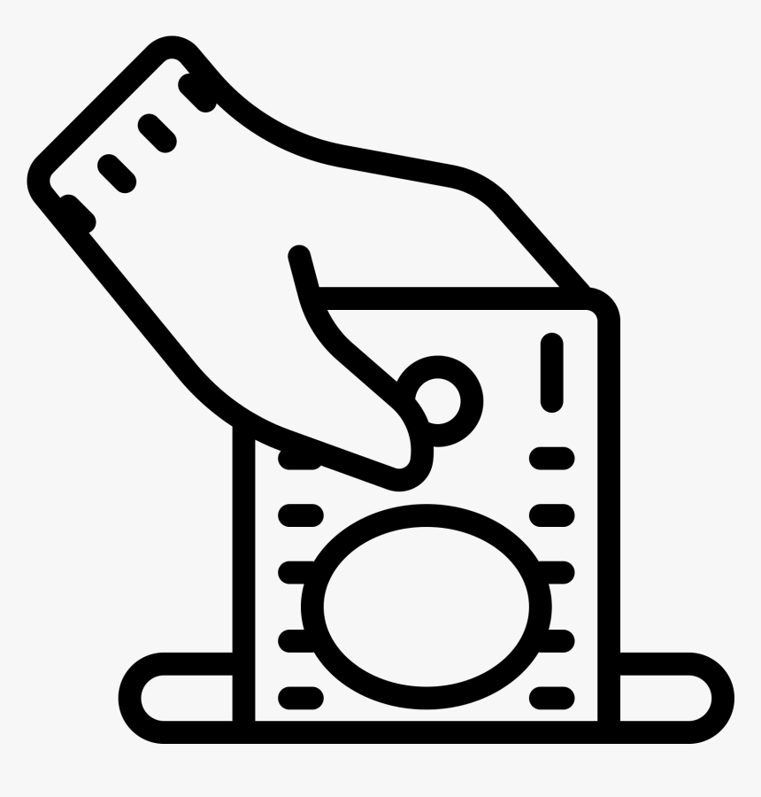 Donate Line Icon , Png Download - Donate Cheque Icon, Transparent Png ...