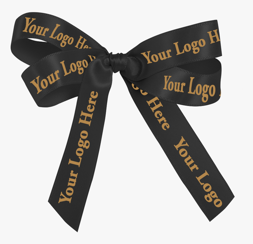 Customized Corporate Logo Ribbon - Label, HD Png Download , Transparent ...