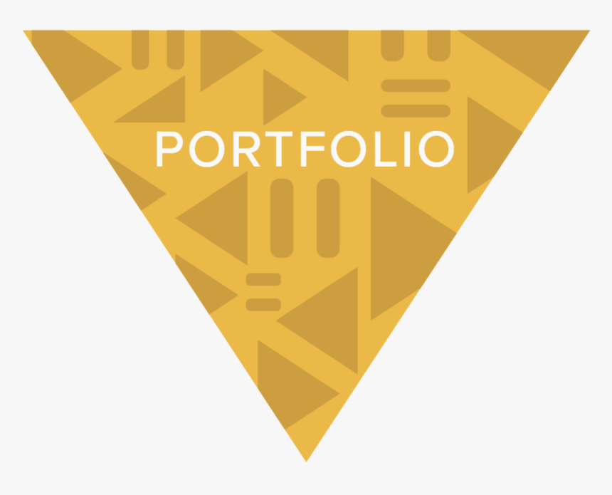 Portfolio - Triangle, HD Png Download , Transparent Png Image - PNGitem