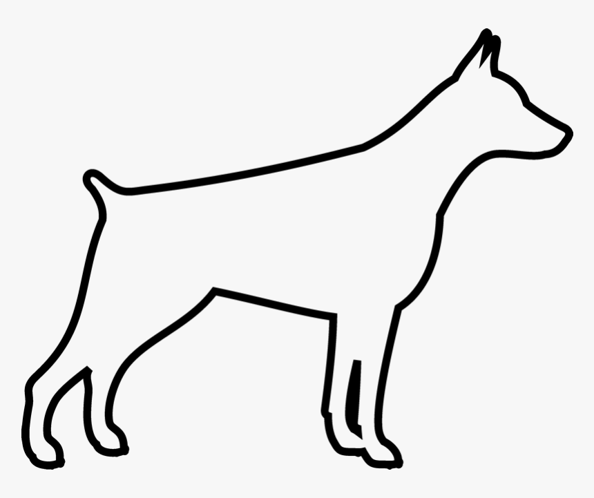 Transparent Dog Outline Png, Png Download , Transparent Png Image - PNGitem