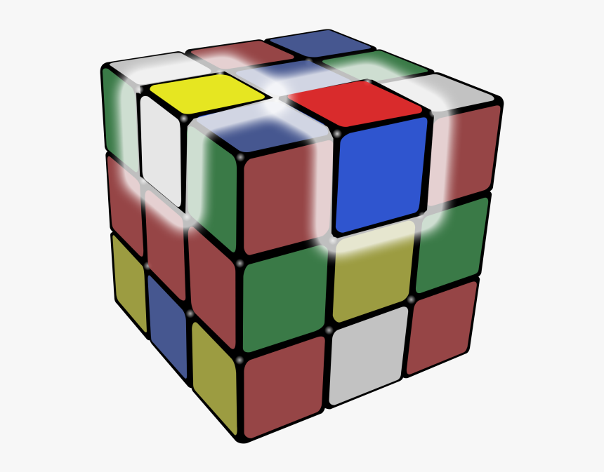 Rubiks Cube Edge Pieces Corners Of A Rubik s Cube HD Png Download 