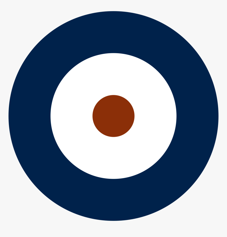 Raf Type A Military Aircraft Roundel Insignia - Circle, HD Png Download ...