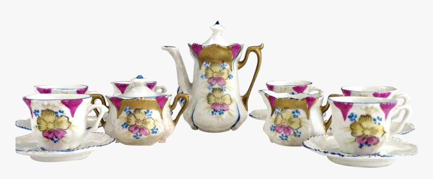 Tea Set Png , Png Download - Teapot, Transparent Png , Transparent Png ...