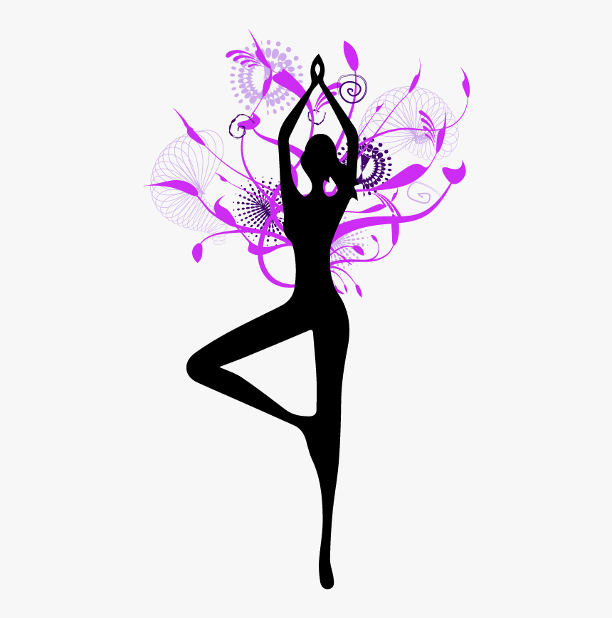 Tree Pose Silhouette
