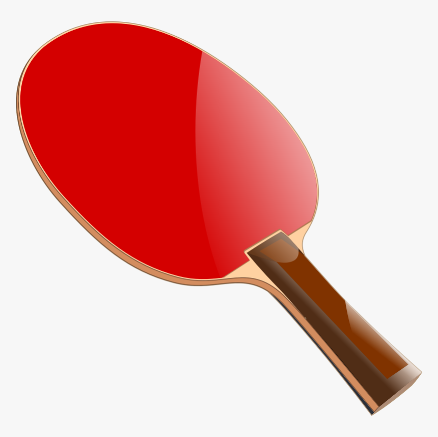 Ping Pong Bat - Clipart Tennis Bat, HD Png Download , Transparent Png ...