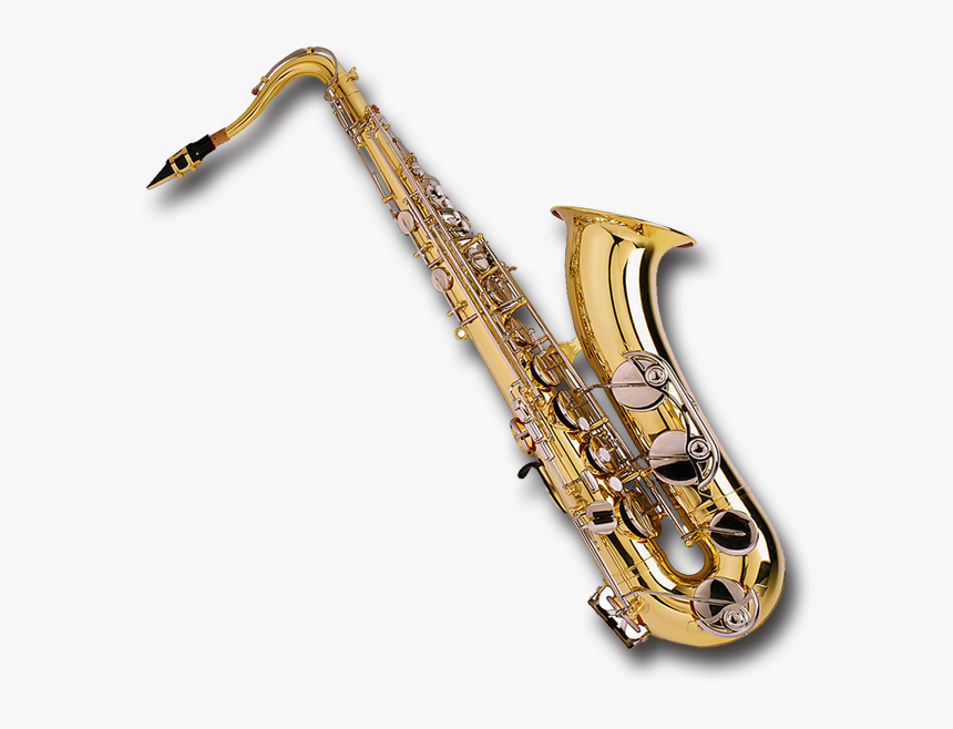 Baritone Saxophone Musical Instrument - Gold Saxaphonoe Transparent, HD ...