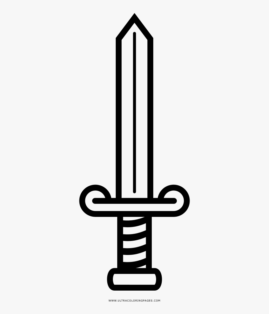 Sword Coloring Book, HD Png Download , Transparent Png Image - PNGitem