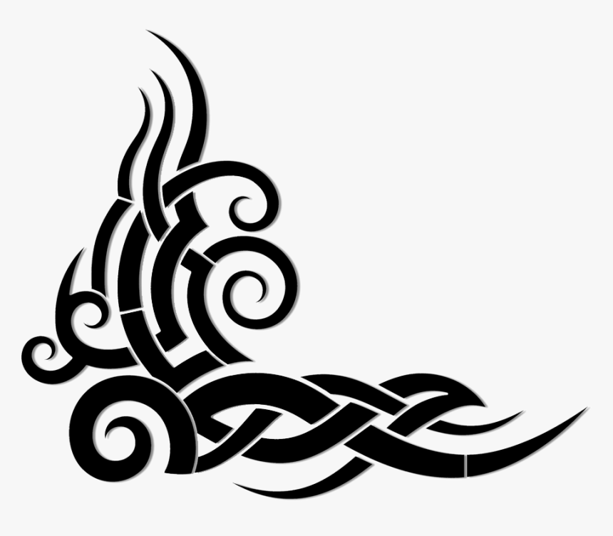 Tribal Wave Black - Tribal Wave, HD Png Download , Transparent Png ...