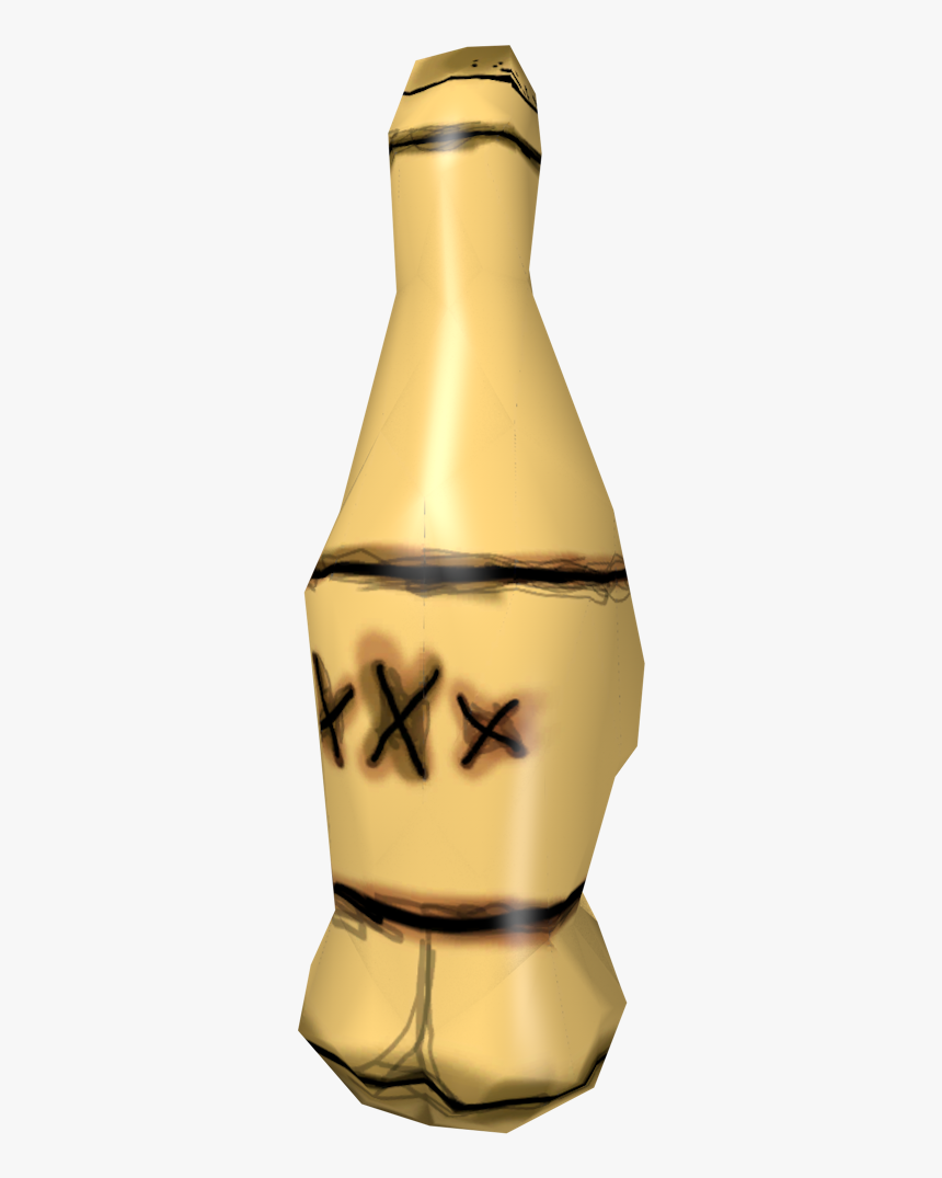 Beware The Ink Demon - Glass Bottle, HD Png Download , Transparent Png ...
