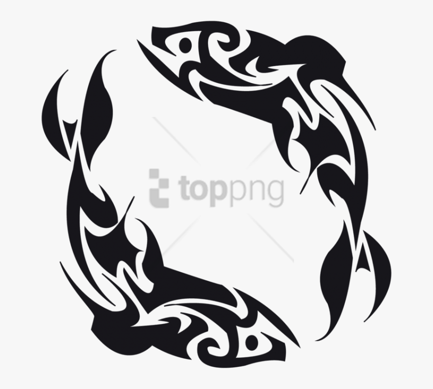 Free Png Double Koi Fish Tattoo Png Image With Transparent - Polynesian ...