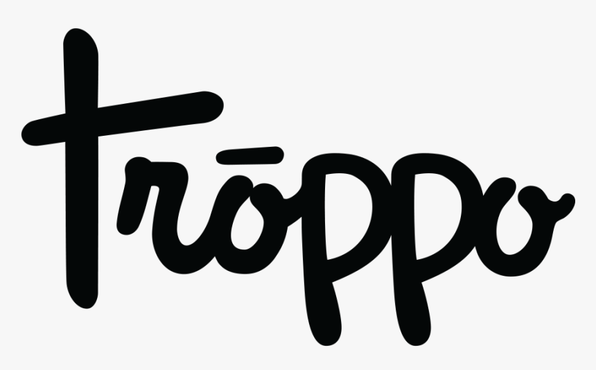 Troppo Italian Kitchen - Calligraphy, HD Png Download , Transparent Png ...