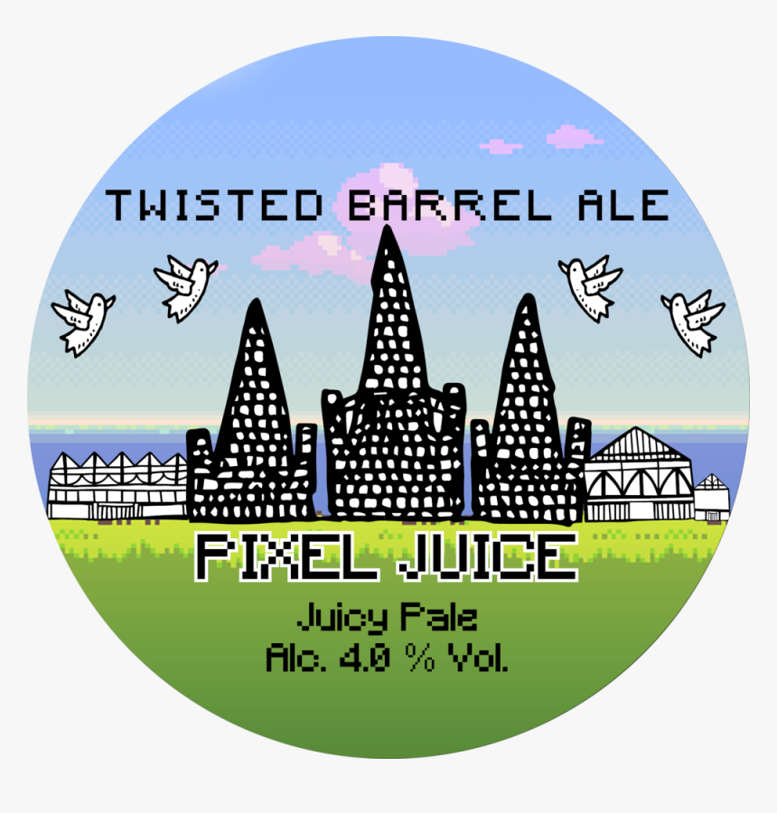 2018 Pixeljuice Keg - Twisted Barrel Pixel Juice, HD Png Download ...