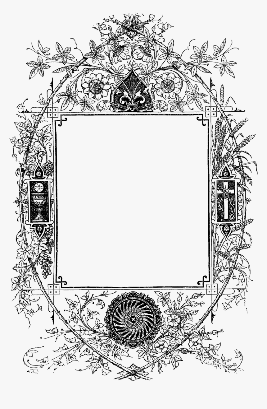 Transparent Pretty Border Png - Illustration, Png Download ...