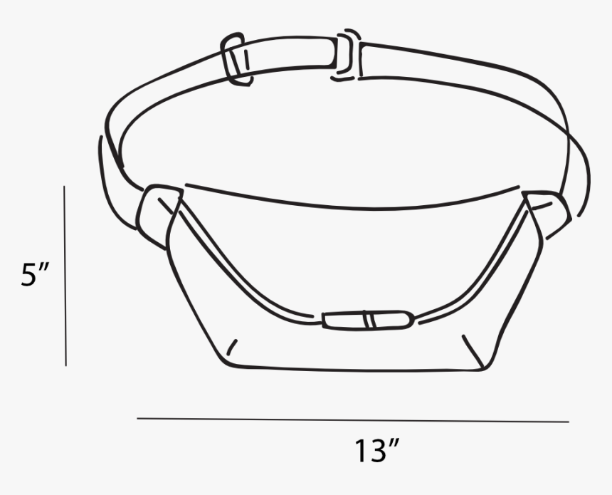 Transparent Shay Mitchell Png - Fanny Pack Drawing, Png Download ...