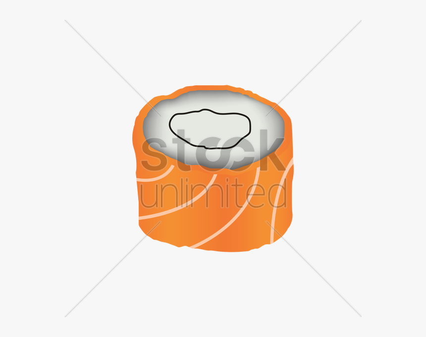 Sushi Roll Vector Graphic - Illustration, HD Png Download , Transparent ...