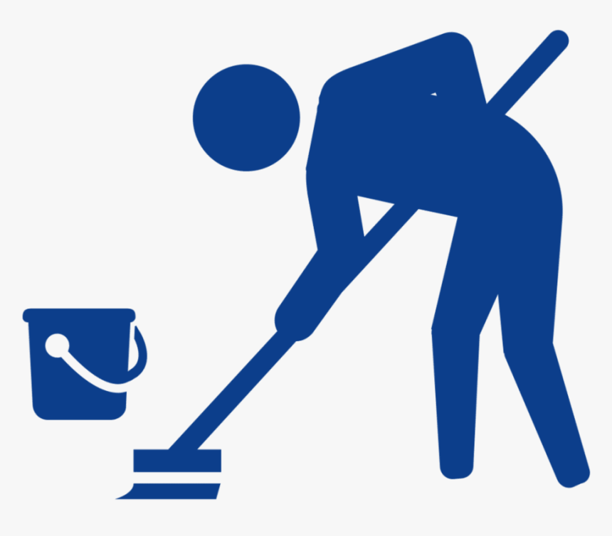 Home Commercial Cleaning Icon - Janitor Logo, HD Png Download ...