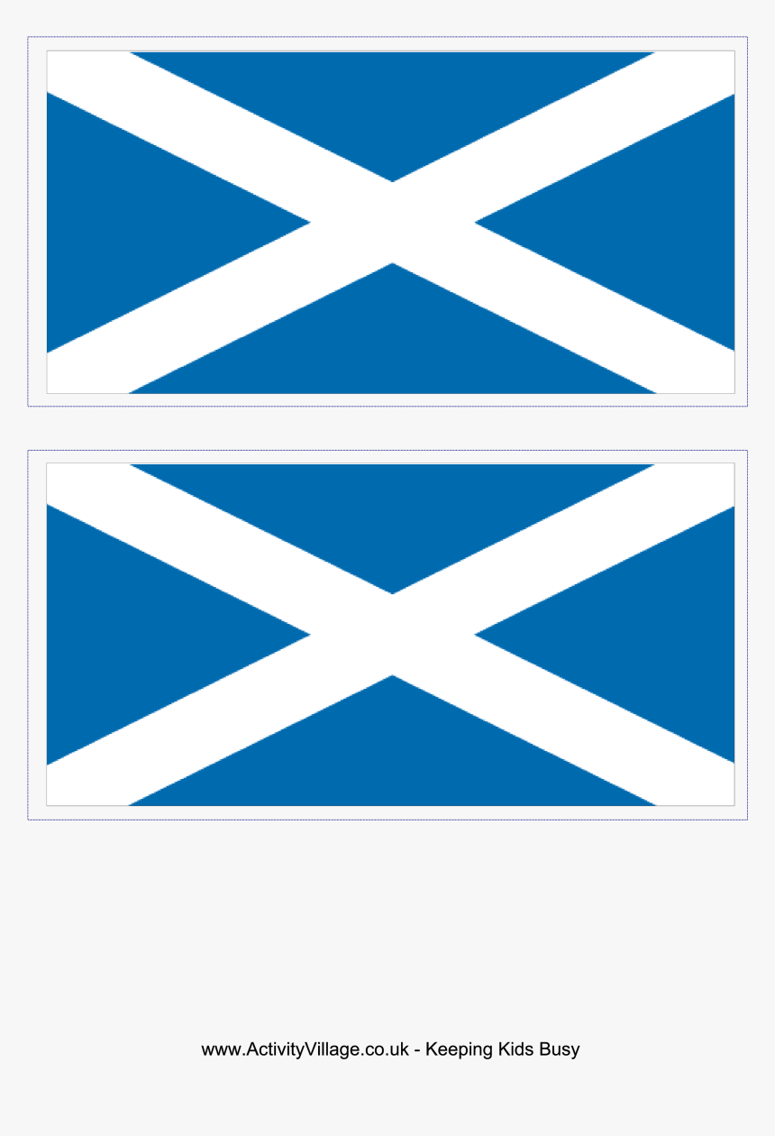 Free Printable Scotland Flag - Symmetry, HD Png Download , Transparent ...