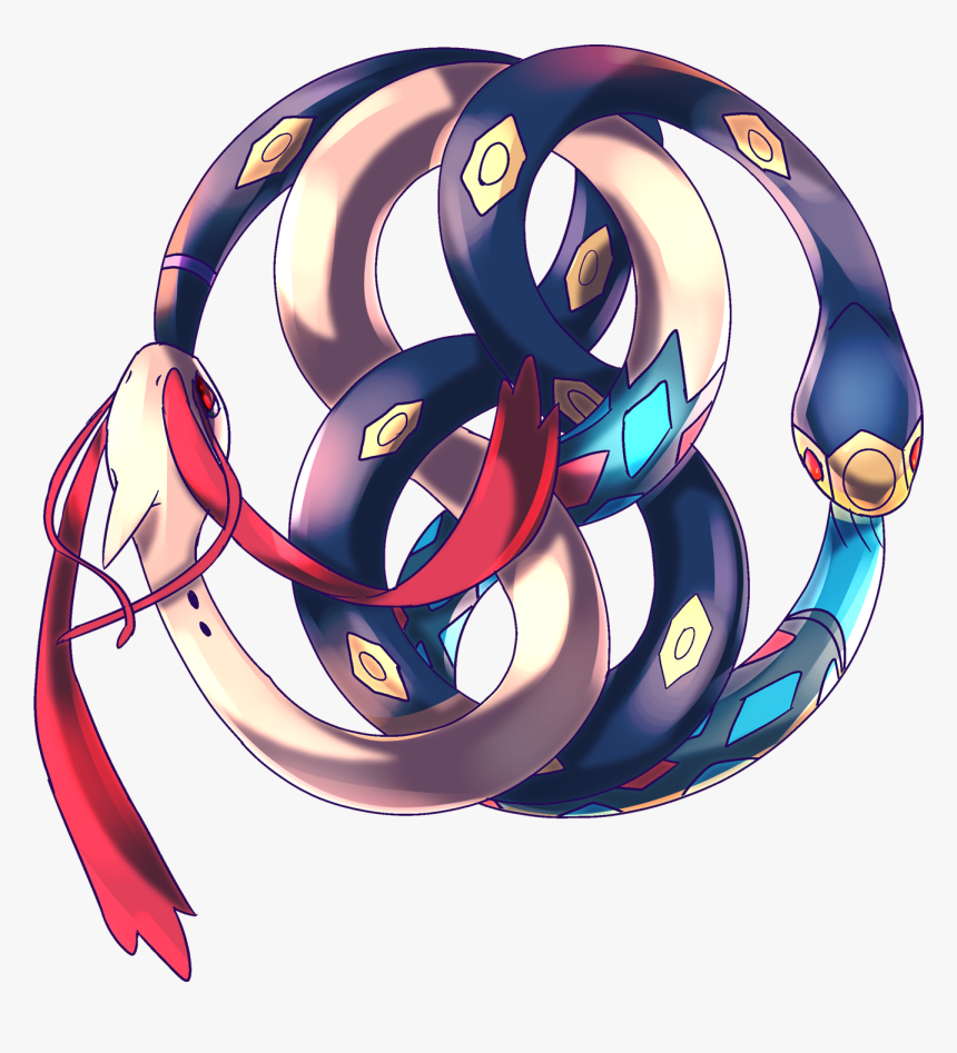 Pokemon Ouroboros Tattoo, HD Png Download , Transparent Png Image - PNGitem