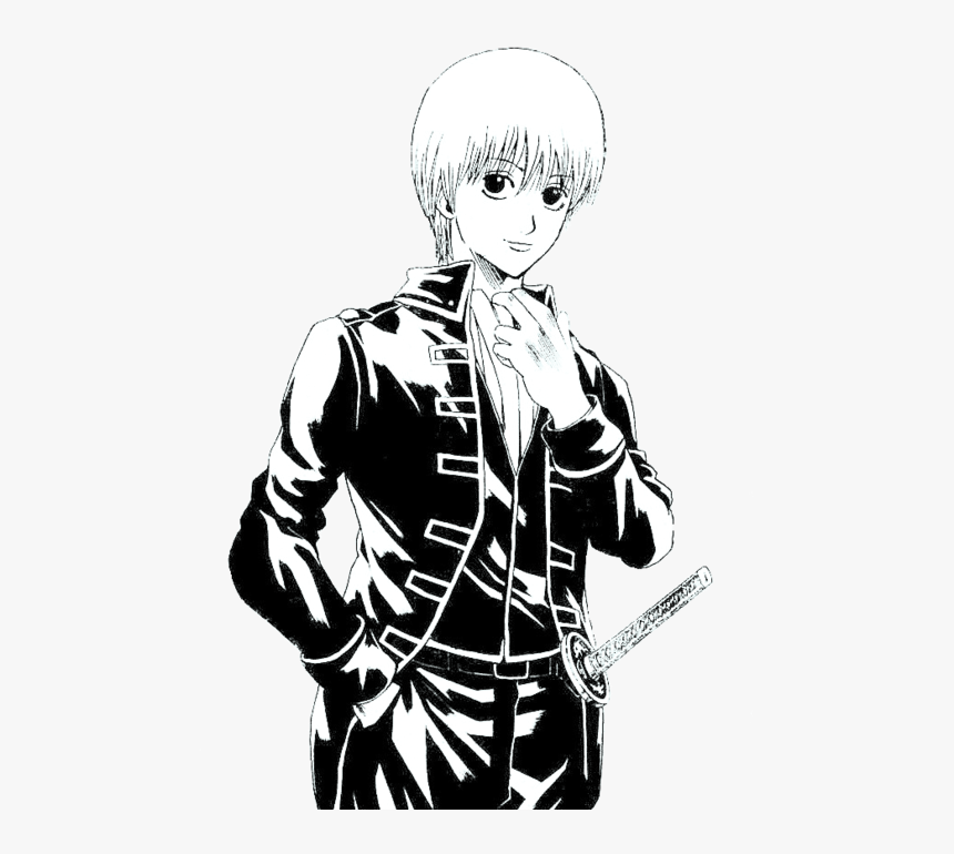 Gintama, Manga, And Okita Sougo Image - Png Gintoki, Transparent Png ...